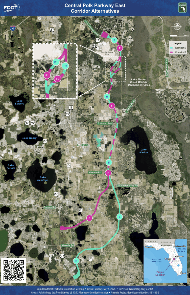 Central Polk Parkway East – May Update for Property Owners in Polk ...
